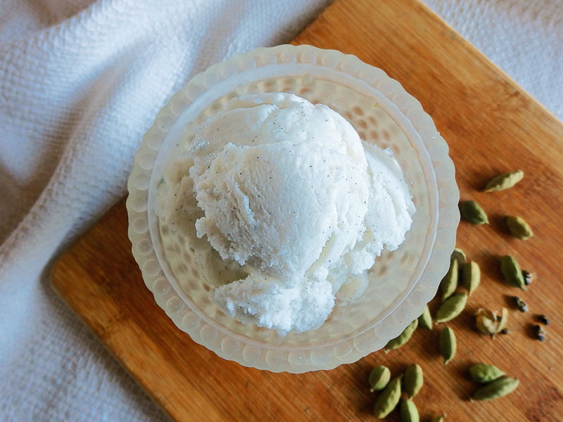 Vanilla Cardamom Ice Cream – The Candida Diet